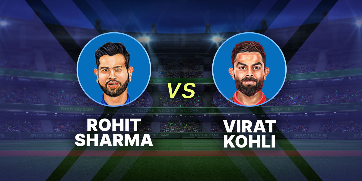 Rohit Sharma vs Virat Kohli - Stats, Records, and Captaincy Comparison